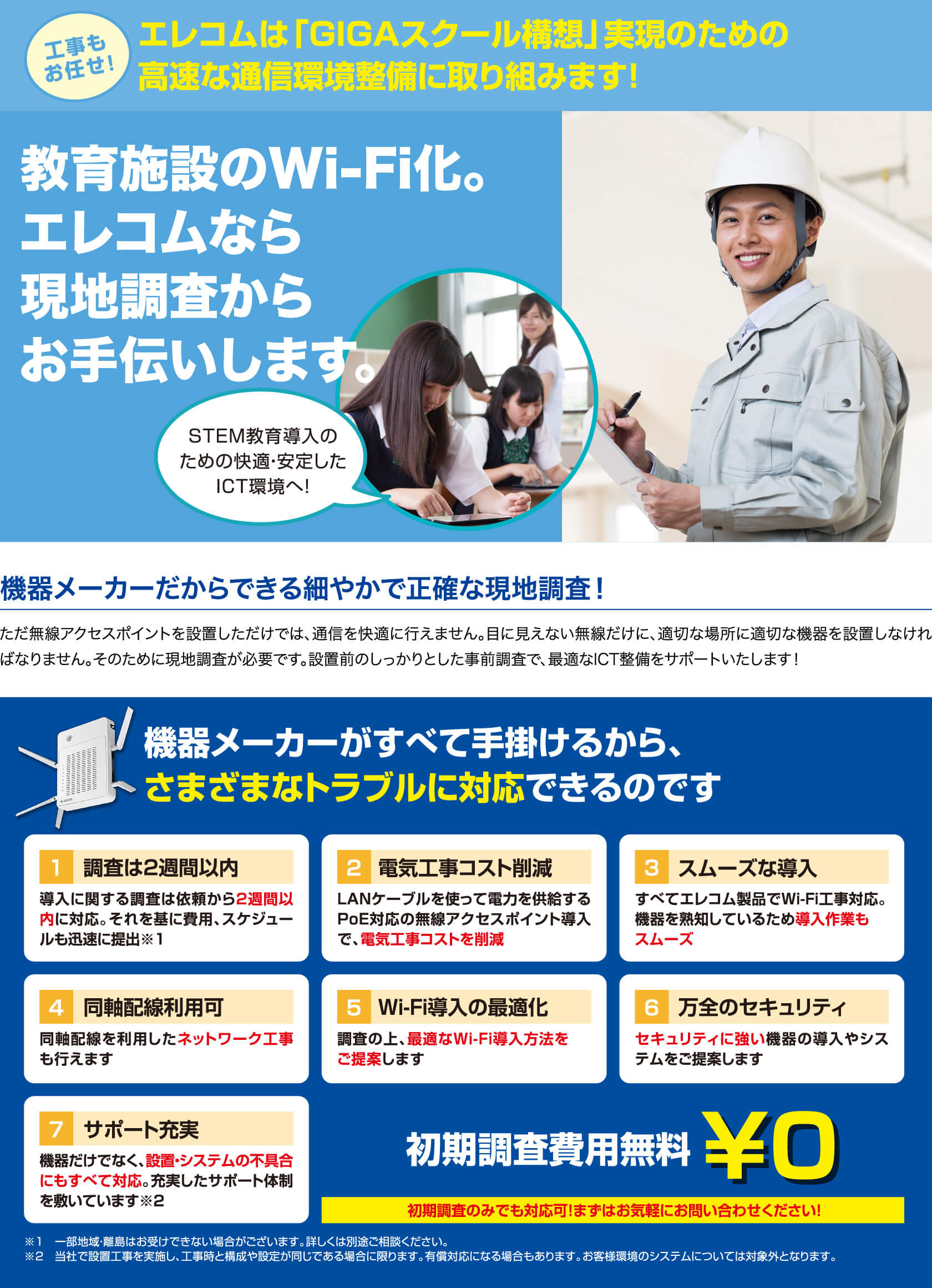 Wi-Fi工事｜ELECOM GROUP BUSINESS SOLUTION WEB