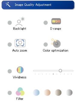 Screen - ELECOM WebCam+ help