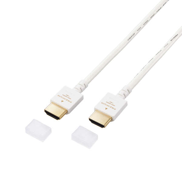 プレミアムハイスピードHDMI(R)ケーブル(スリム) - DH-HDP14ES10WH