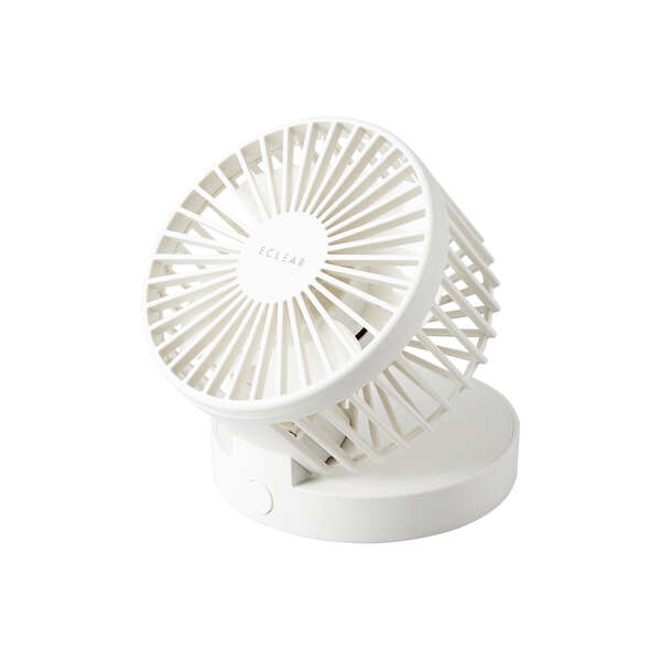 ECLEAR flow flow 卓上ファン 給電モデル - FAN-U221WH