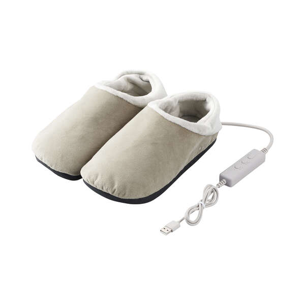 ECLEAR warm フットウォーマー(グレージュ) - HCW-FO02BE