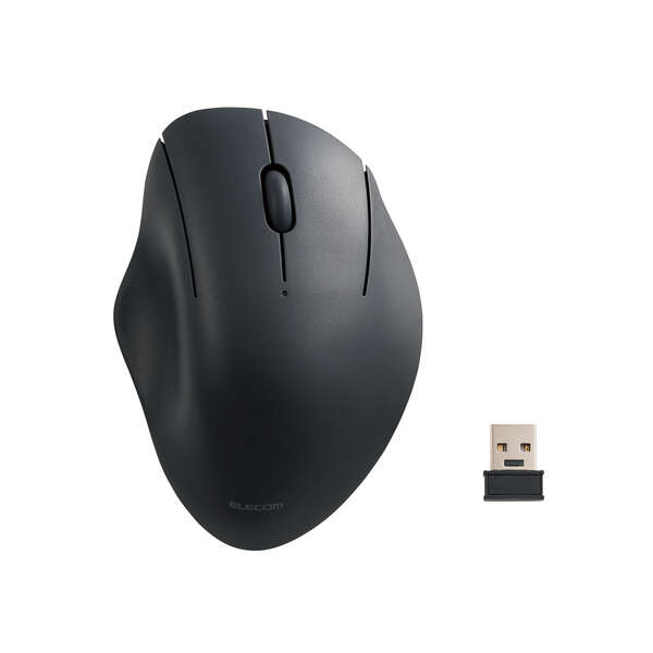 無線抗菌静音マウス“SHELLPHA”3ボタン - M-SH10DBSKBK