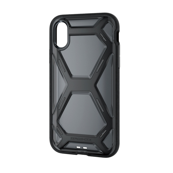 iPhone X用ZEROSHOCK/シェル - PM-A17XZEROSCBK