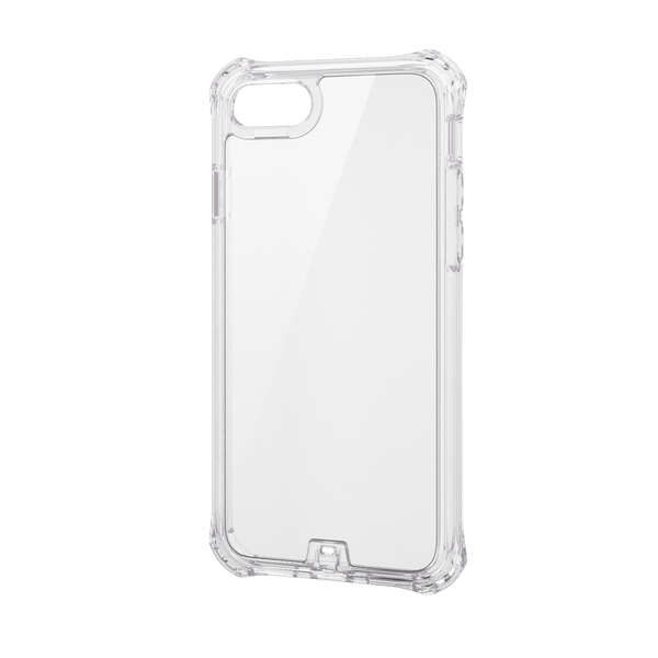 iPhone SE 第3世代 ハイブリッドケース ZEROSHOCK インビジブル フォルティモ(R) - PM-A22SZEROT2CR