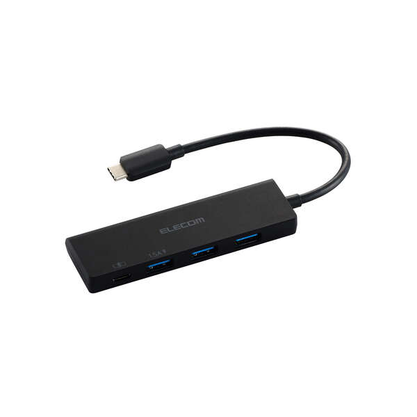 USB Type-C 4ポート USB 5Gbpsハブ(USB PD対応) - U3HC-H040PBK