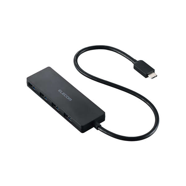 USB Type-C 4ポートUSB5Gbpsハブ - U3HC-H041BK
