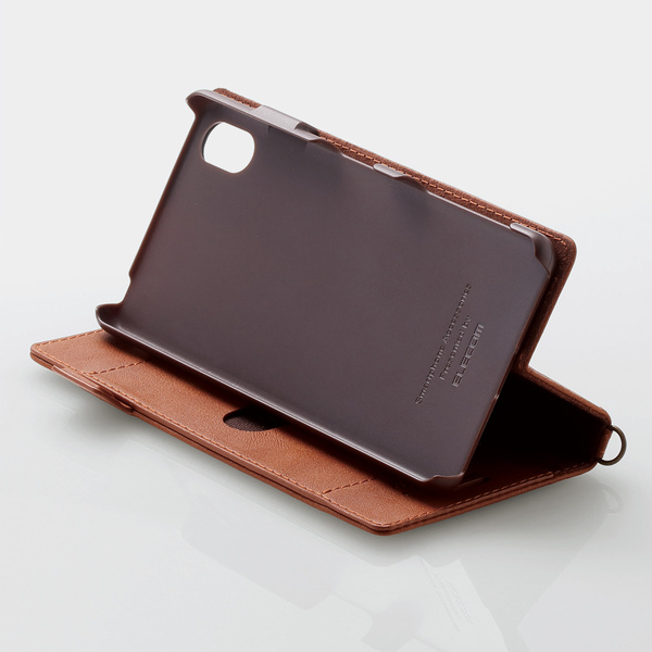 Xperia (TM) X Performance用ソフトレザーケース/磁石付 - PMCSOXPPLFYMBR