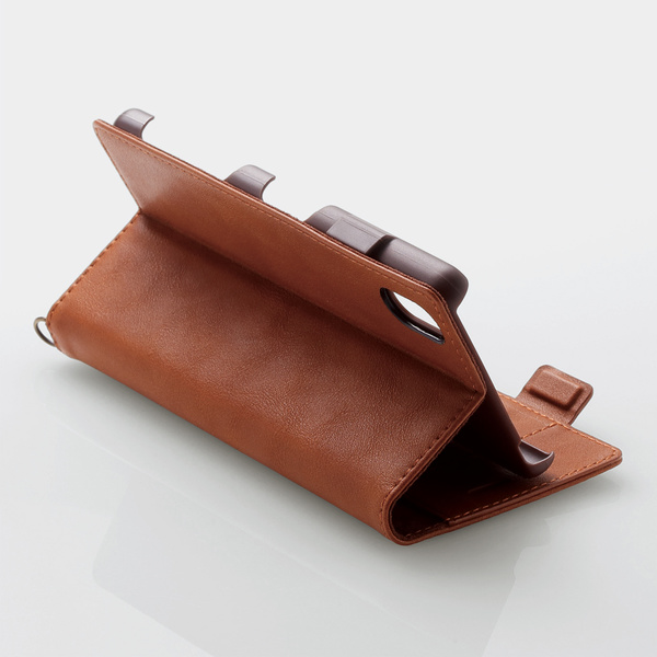 Xperia (TM) X Performance用ソフトレザーケース/磁石付 - PMCSOXPPLFYMBR