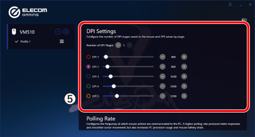 Bedienungsanleitung - 12.000 DPI GAMING-MAUS VM510 | ELECOM CO., LTD.